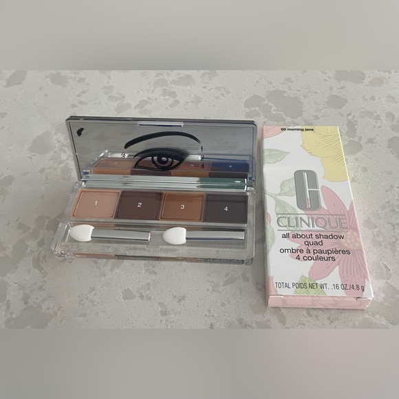 Clinique | Makeup | Clinique All About Shadow Quad Morning Java ...